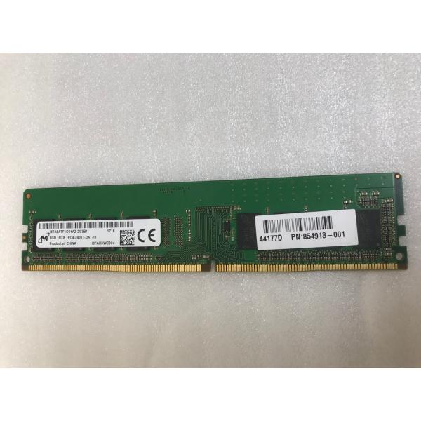 MICRON 1Rx8 PC4-2400T-UA1-11 8GB DDR4デスクトップ用メモリ PC4-19200 8GB DDR4 DESKTOP RAM 中古動作確認済み容量:8GBタイプ:288ピン ddr4 Non-ECCメモリ/E...