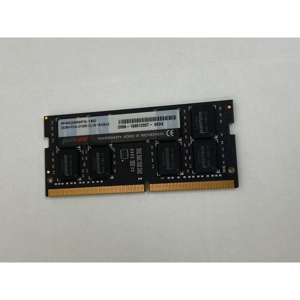 ddr4 16gb 1枚 ノート 中古 PANRAM PC4-2666 16GB ノートパソコン用メモリ ECC無し DDR4 2666V PC4-21300 DDR4 LAPTOP RAM容量:16GBタイプ:260ピン ddr4 Non...