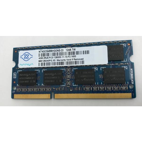 KINGSTON 2rx8 PC3-12800S 4GB DDR3-1600 204ピン DDR3 ノートパソコン用メモリ LAPTOP RAM 中古動作確認済み 【55%OFF!】