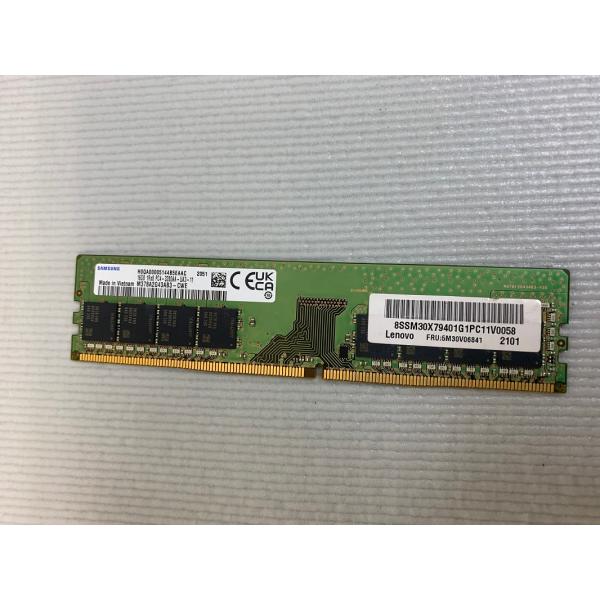 SAMSUNG 1Rx8 DDR4-3200 16GB 1枚 DDR4 デスクトップ用メモリ 288ピン ECC無し 16GB DDR4 DESKTOP RAM容量:16GBタイプ:288ピン ddr4 Non-ECCメモリ/ECC無しデス...