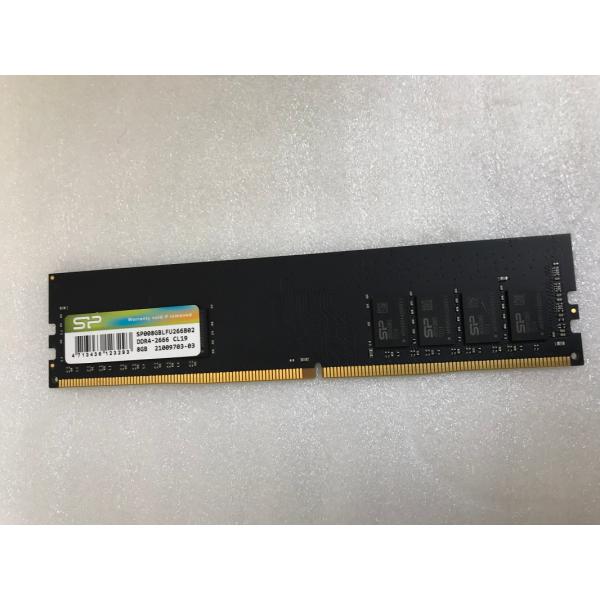 SP DDR4-2666 8GB PC4-2666V 8GB DDR4 デスクトップ用 メモリ ECC無し288ピン DDR4-21300 ddr4 8gb desktop ram容量:8GBタイプ:288ピン ddr4 Non-ECCメモ...