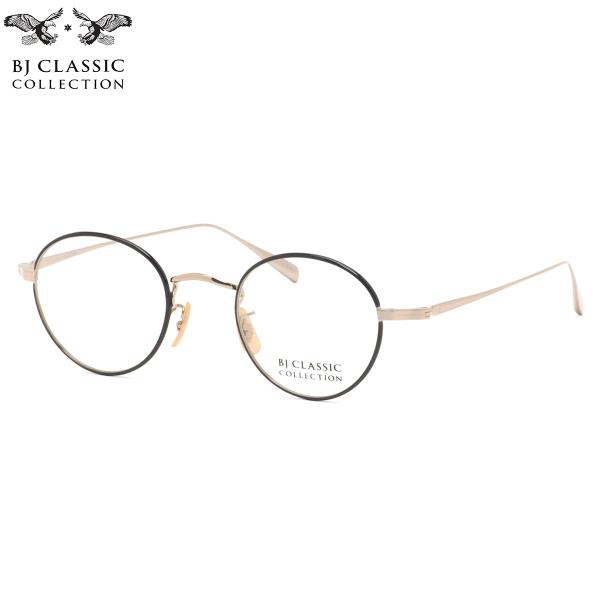 ブランド名：BJ CLASSIC COLLECTION ( BJクラシックコレクション )型番：PREM-114B S NT 1-1 44サイズフレームカラー：ゴールド/ブラックレンズ:デモレンズ鼻パッドの調整：可能レンズシェイプ分類：ボス...