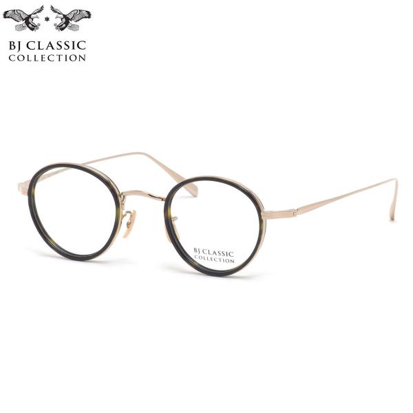 ブランド名：BJ CLASSIC COLLECTION ( BJクラシックコレクション )型番：PREM-114CW NT 1-52 45サイズフレームカラー：ゴールド/ダークベッコウレンズ:デモレンズ鼻パッドの調整：可能レンズシェイプ分類...