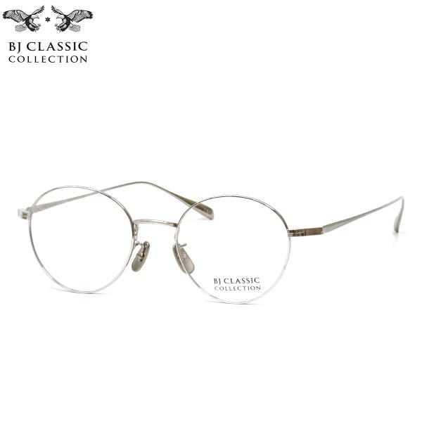 ブランド名：BJ CLASSIC COLLECTION ( BJクラシックコレクション )型番：PREM-114N NT 2 47サイズフレームカラー：シルバーレンズ:デモレンズ鼻パッドの調整：可能レンズシェイプ分類：ボストンフレームタイプ...