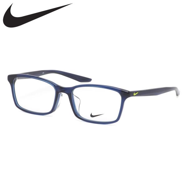 ブランド名：ナイキ ( NIKE )型番：5093AF 400 52サイズフレームカラー：ネイビーレンズ:デモレンズ鼻パッドの調整：不可レンズシェイプ分類：スクエアフレームタイプ分類：フルリムフレーム材質：プラスチックおすすめの性別：ユニセ...