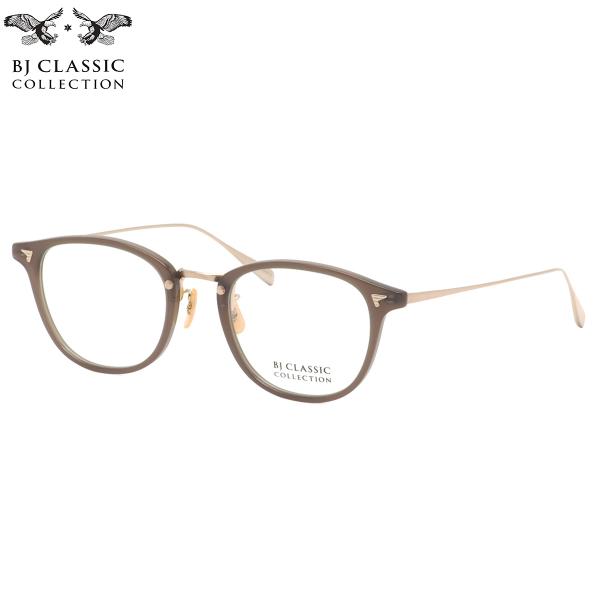 ブランド名：BJ CLASSIC COLLECTION ( BJクラシックコレクション )型番：COM-548 NT 152-6a 49サイズフレームカラー：ブラウンオリーブ/マットゴールドレンズ:デモレンズ鼻パッドの調整：可能レンズシェイ...