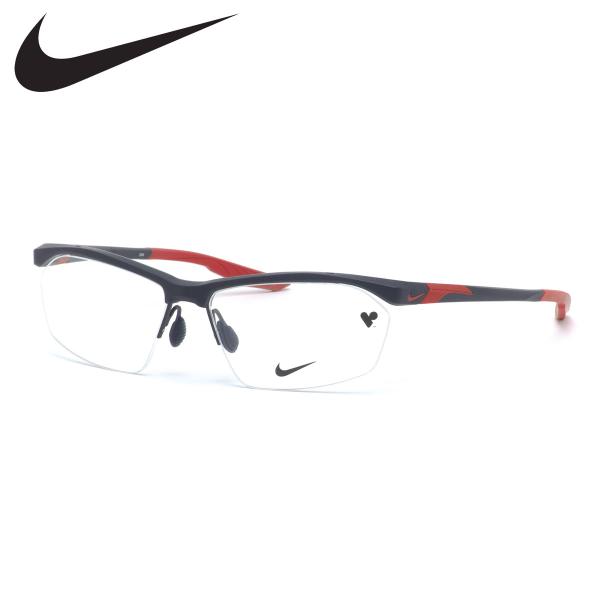 ブランド名：ナイキ ( NIKE )型番：7404LB 411 59サイズフレームカラー：マットオブシディアンレンズ:デモレンズ鼻パッドの調整：可能レンズシェイプ分類：スクエアフレームタイプ分類：ナイロール、ブローフレーム材質：プラスチック...