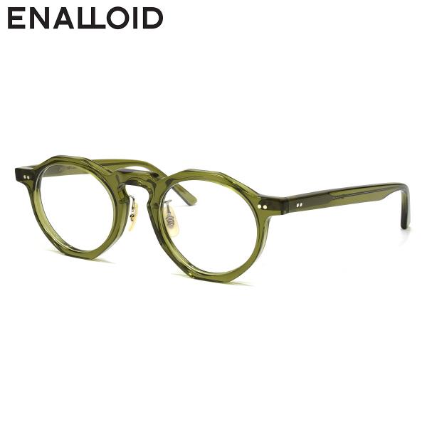 ブランド名：エナロイド ( ENALLOID )型番：ARDOIN 209 47サイズフレームカラー：グリーンプラントレンズ:デモレンズ鼻パッドの調整：可能レンズシェイプ分類：その他フレームタイプ分類：フルリムフレーム材質：プラスチックおす...