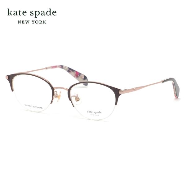 ブランド名：ケイトスペード ( kate spade )型番：CALLEY2/FJ C9A 49サイズフレームカラー：マットボルドー/ローズゴールドレンズ:デモレンズ鼻パッドの調整：可能レンズシェイプ分類：ボストンフレームタイプ分類：ナイロ...