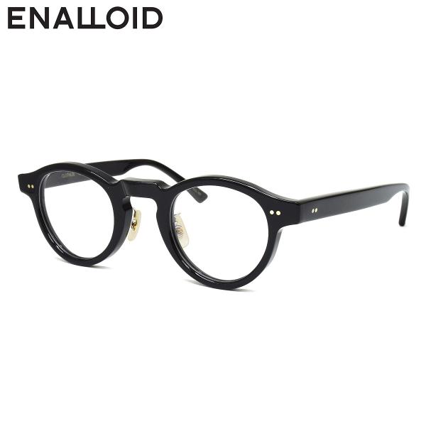ブランド名：エナロイド ( ENALLOID )型番：CLOTHILDE 001 42サイズフレームカラー：ブラックレンズ:デモレンズ鼻パッドの調整：可能レンズシェイプ分類：ボストンフレームタイプ分類：フルリムフレーム材質：プラスチックおす...
