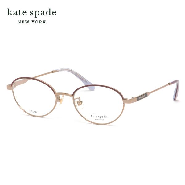 ブランド名：ケイトスペード ( kate spade )型番：COLLETTE/FJ C9A 50サイズフレームカラー：ボルドー/ピンクゴールドレンズ:デモレンズ鼻パッドの調整：可能レンズシェイプ分類：オーバルフレームタイプ分類：フルリムフ...