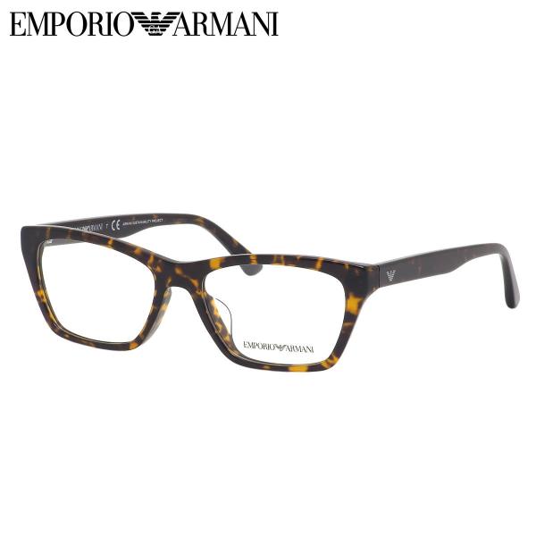 ブランド名：エンポリオアルマーニ ( EMPORIO ARMANI )型番：EA3186F 5879 53サイズフレームカラー：ハバナレンズ:デモレンズ鼻パッドの調整：不可レンズシェイプ分類：ウェリントンフレームタイプ分類：フルリムフレーム...