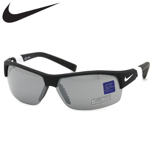 ブランド名：ナイキ ( NIKE ) 型番：EV0620 003 67サイズ フレームカラー：マットブラック/ホワイト レンズカラー：グレー/シルバーミラー スペアレンズカラー:ブラウン 紫外線カット率：99%以上 可視光線透過率：15% ...