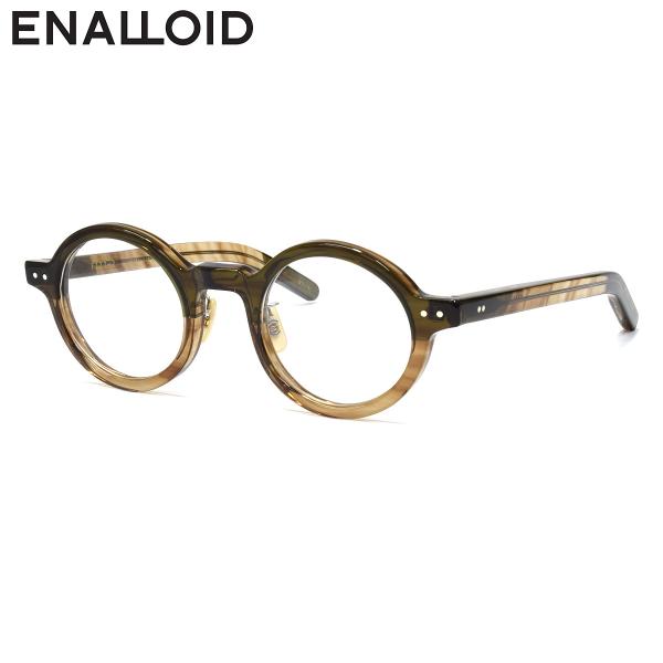 ブランド名：エナロイド ( ENALLOID )型番：FITZ-2 116 45サイズフレームカラー：オリーブグラディエントレンズ:デモレンズ鼻パッドの調整：可能レンズシェイプ分類：ラウンドフレームタイプ分類：フルリムフレーム材質：プラスチ...
