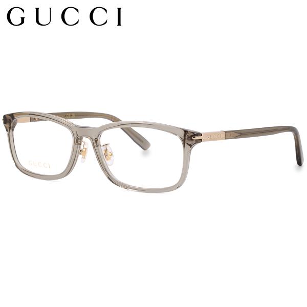 ブランド名：グッチ ( GUCCI )型番：GG1506OJ 004 55サイズフレームカラー：トランスペアレントブラウンレンズ:デモレンズ鼻パッドの調整：可能レンズシェイプ分類：スクエアフレームタイプ分類：フルリムフレーム材質：プラスチッ...