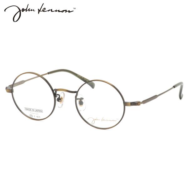 ブランド名：ジョンレノン ( John Lennon )型番：JL-1105 3 45サイズフレームカラー：アンティークゴールドレンズ:デモレンズ鼻パッドの調整：可能レンズシェイプ分類：ラウンドフレームタイプ分類：フルリムフレーム材質：チタ...