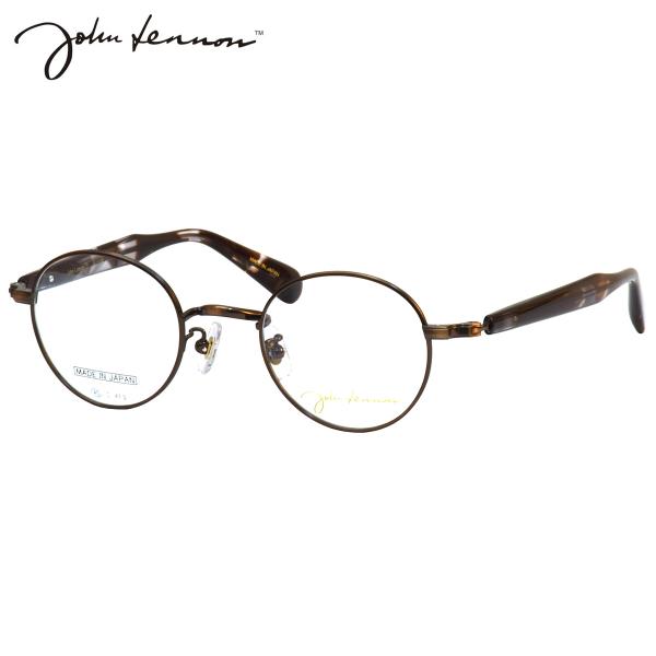 ブランド名：ジョンレノン ( John Lennon )型番：JL-1110 2 45サイズフレームカラー：ブラウンレンズ:デモレンズ鼻パッドの調整：可能レンズシェイプ分類：ボストンフレームタイプ分類：フルリム、コンビネーションフレーム材質...