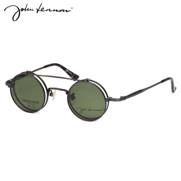 ブランド名：ジョンレノン ( John Lennon )型番：JL-1114 4 40サイズフレームカラー：アンティークダークグレーレンズ:デモレンズ鼻パッドの調整：可能レンズシェイプ分類：ラウンドフレームタイプ分類：フルリム、跳ね上げフレ...