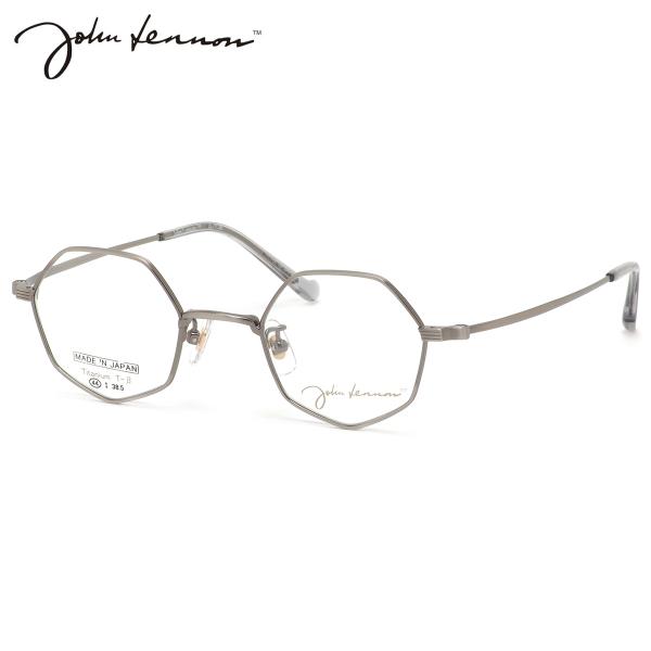 ブランド名：ジョンレノン ( John Lennon )型番：JL-1126 4 44サイズフレームカラー：アンティークシルバーレンズ:デモレンズ鼻パッドの調整：可能レンズシェイプ分類：その他フレームタイプ分類：フルリムフレーム材質：チタン...
