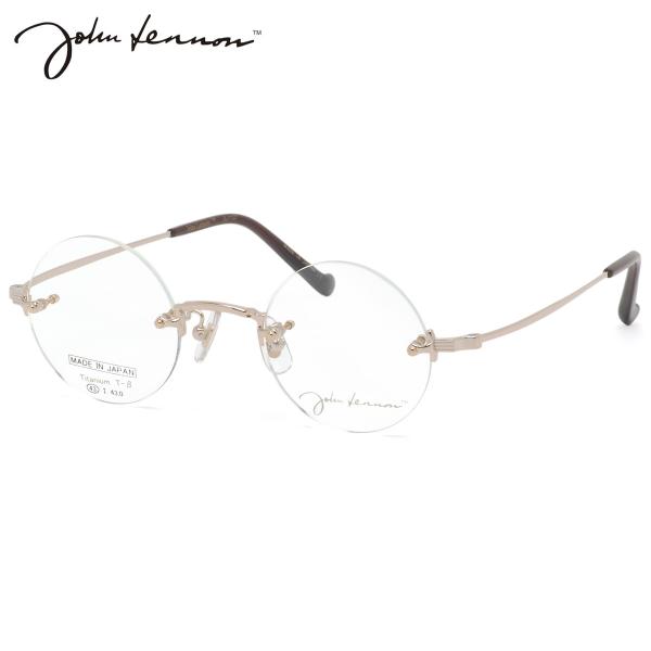 ブランド名：ジョンレノン ( John Lennon )型番：JL-1127 1 43サイズフレームカラー：ゴールドレンズ:デモレンズ鼻パッドの調整：可能レンズシェイプ分類：ラウンドフレームタイプ分類：ツーポイントフレーム材質：チタンおすす...