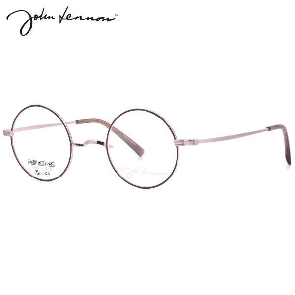 ブランド名：ジョンレノン ( John Lennon )型番：JL-1143 1 43サイズフレームカラー：ライトゴールド/ブラウンレンズ:デモレンズ鼻パッドの調整：不可レンズシェイプ分類：ラウンドフレームタイプ分類：フルリムフレーム材質：...