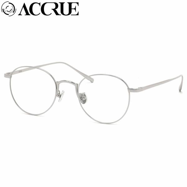 ブランド名：アクル ( ACCRUE )型番：Kundera SV 48サイズフレームカラー：シルバーレンズ:デモレンズ鼻パッドの調整：可能レンズシェイプ分類：ボストンフレームタイプ分類：フルリムフレーム材質：メタルおすすめの性別：ユニセッ...