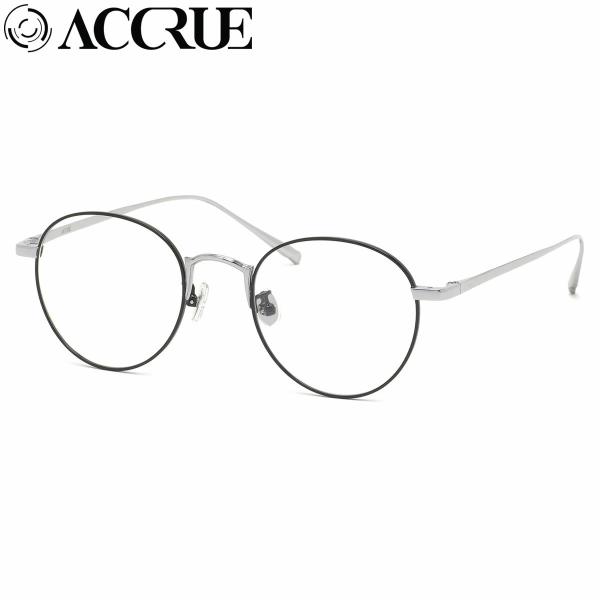 ブランド名：アクル ( ACCRUE )型番：Kundera SVBK 48サイズフレームカラー：シルバー/ブラックレンズ:デモレンズ鼻パッドの調整：可能レンズシェイプ分類：ボストンフレームタイプ分類：フルリムフレーム材質：メタルおすすめの...