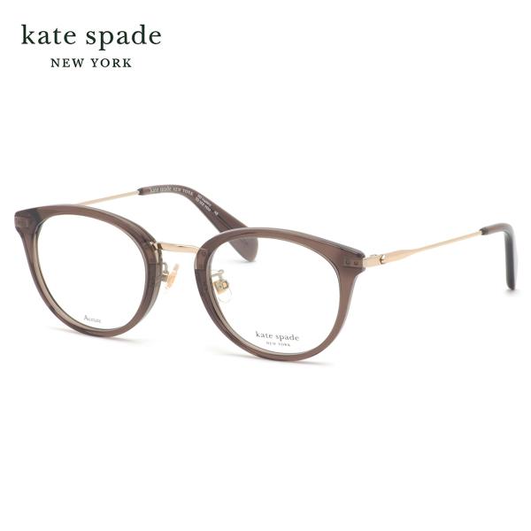ブランド名：ケイトスペード ( kate spade )型番：MAIA/FJ 09Q 49サイズフレームカラー：クリアブラウン/ゴールドレンズ:デモレンズ鼻パッドの調整：可能レンズシェイプ分類：ボストンフレームタイプ分類：フルリム、コンビネ...