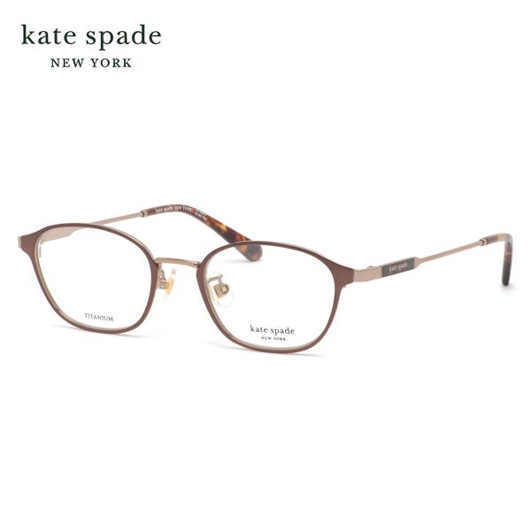 ブランド名：ケイトスペード ( kate spade )型番：MCCOY/FJ 09Q 47サイズフレームカラー：ブラウンメタルレンズ:デモレンズ鼻パッドの調整：可能レンズシェイプ分類：ウェリントンフレームタイプ分類：フルリムフレーム材質：...