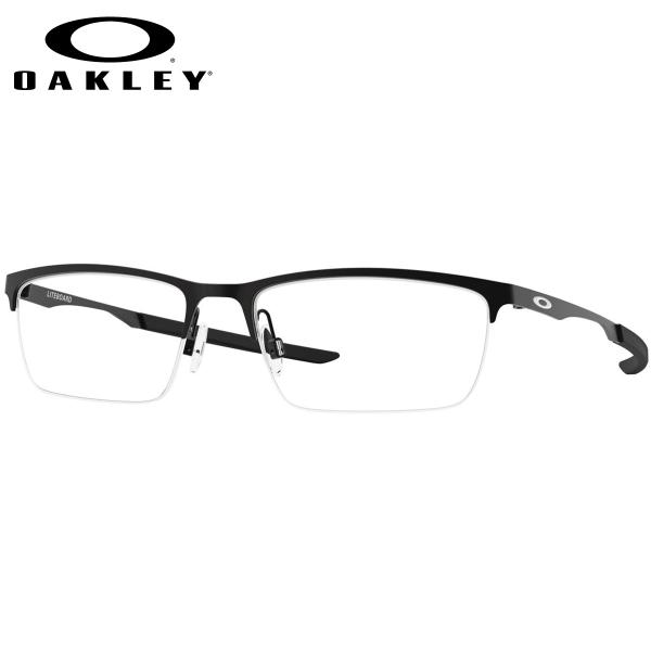 ブランド名：オークリー ( OAKLEY )型番：OX3141 01 55サイズフレームカラー：サテンブラックレンズ:デモレンズ鼻パッドの調整：可能レンズシェイプ分類：スクエアフレームタイプ分類：ナイロールフレーム材質：メタルおすすめの性別...