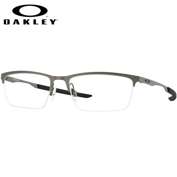 ブランド名：オークリー ( OAKLEY )型番：OX3141 04 55サイズフレームカラー：マットガンメタルレンズ:デモレンズ鼻パッドの調整：可能レンズシェイプ分類：スクエアフレームタイプ分類：ナイロールフレーム材質：メタルおすすめの性...