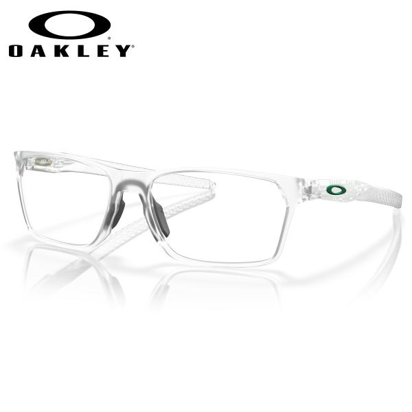 ブランド名：オークリー ( OAKLEY )型番：OX8174F 07 56サイズフレームカラー：マットクリアレンズ:デモレンズ鼻パッドの調整：可能レンズシェイプ分類：スクエアフレームタイプ分類：フルリムフレーム材質：プラスチックおすすめの...