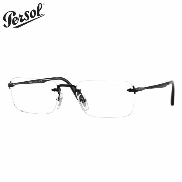 ブランド名：ペルソール ( Persol )型番：PO1030V 1078 55サイズフレームカラー：ブラックレンズ:デモレンズ鼻パッドの調整：可能レンズシェイプ分類：スクエアフレームタイプ分類：ツーポイントフレーム材質：メタルおすすめの性...