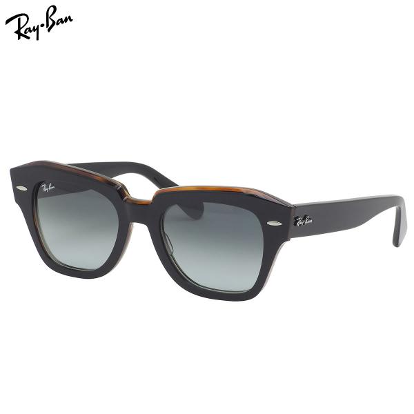 ブランド名：Ray-Ban ( レイバン ) 型番：RB2186 132241 52サイズ フレームカラー：ブラックオントランスパレントブラウン レンズカラー：グレービンテージ 紫外線カット率：99%以上 可視光線透過率：21% 鼻パッドの...