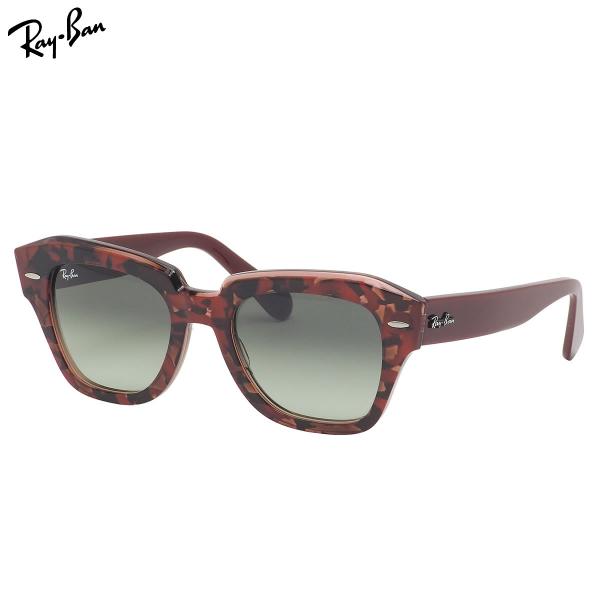 ブランド名：Ray-Ban ( レイバン ) 型番：RB2186 1323BH 49サイズ フレームカラー：ハバナオントランスパレントパープル レンズカラー：グリーンビンテージ 紫外線カット率：99%以上 可視光線透過率：22% 鼻パッドの...