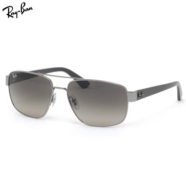 ブランド名：レイバン ( Ray-Ban ) 型番：RB3663 004/71 60サイズ フレームカラー：シルバー/グレー レンズカラー：グレーグラディエント 紫外線カット率：99%以上 可視光線透過率：17.66% 鼻パッドの調整：可能...