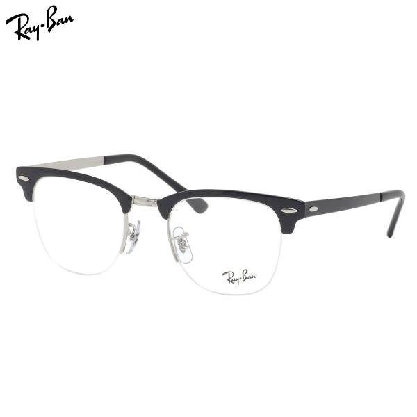 ブランド名：Ray-Ban ( レイバン )型番：RX3716VM 2861 50サイズフレームカラー：ブラックオンシルバーレンズ:デモレンズ鼻パッドの調整：可能レンズシェイプ分類：ウェリントンフレームタイプ分類：ナイロール、ブローフレーム...
