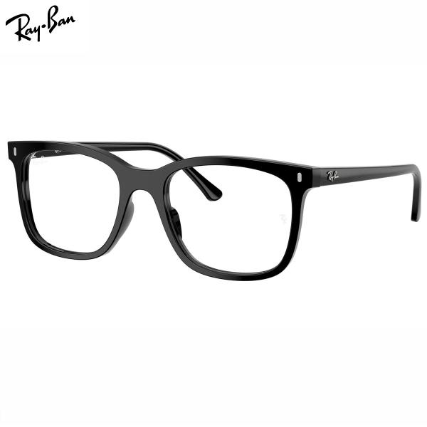 ブランド名：Ray-Ban ( レイバン )型番：RX5446F 2000 51サイズフレームカラー：ブラックレンズ:デモレンズ鼻パッドの調整：不可レンズシェイプ分類：ウェリントンフレームタイプ分類：フルリムフレーム材質：プラスチックおすす...