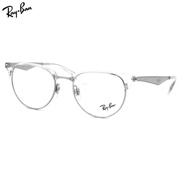 ブランド名：Ray-Ban ( レイバン )型番：RX6396 2936 53サイズフレームカラー：シルバー/クリアレンズ:デモレンズ鼻パッドの調整：可能レンズシェイプ分類：ボストンフレームタイプ分類：フルリム、ブロー、コンビネーションフレ...