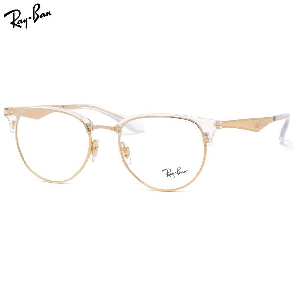 ブランド名：レイバン ( Ray-Ban )型番：RX6396 5762フレームカラー：ゴールド/クリアレンズ:デモレンズ鼻パッドの調整：可能レンズシェイプ分類：ボストンフレームタイプ分類：フルリム、ブローフレーム材質：メタル、プラスチック...