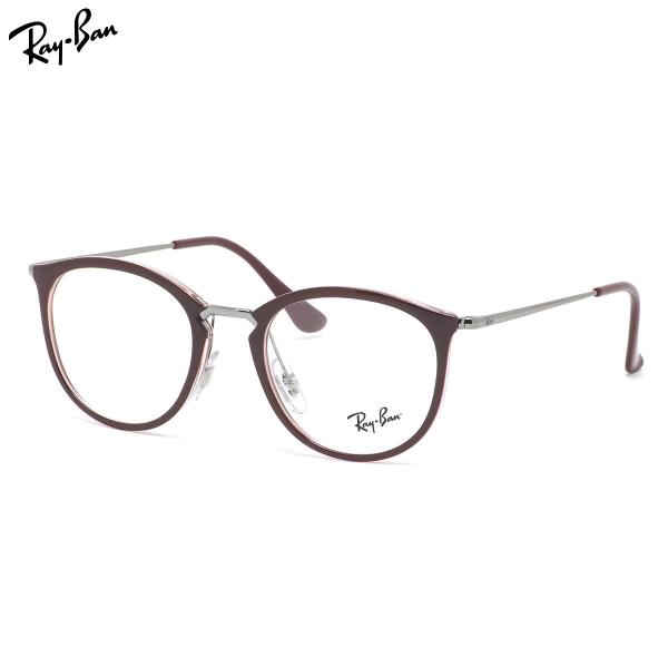 ブランド名：Ray-Ban ( レイバン )型番：RX7140 5970 49サイズフレームカラー：ボルドーオンレッドトランスパレント/ガンメタルレンズ:デモレンズ鼻パッドの調整：可能レンズシェイプ分類：その他フレームタイプ分類：フルリム、...