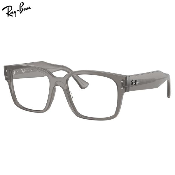 ブランド名：Ray-Ban ( レイバン )型番：RX7256F 8431 50サイズフレームカラー：トランスペアレントグレーレンズ:デモレンズ鼻パッドの調整：不可レンズシェイプ分類：スクエアフレームタイプ分類：フルリムフレーム材質：プラス...