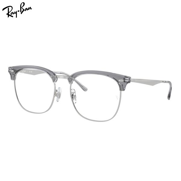 ブランド名：Ray-Ban ( レイバン )型番：RX7318D 8326 54サイズフレームカラー：シルバーオントランスパレントグレーレンズ:デモレンズ鼻パッドの調整：可能レンズシェイプ分類：ウェリントンフレームタイプ分類：フルリム、ブロ...
