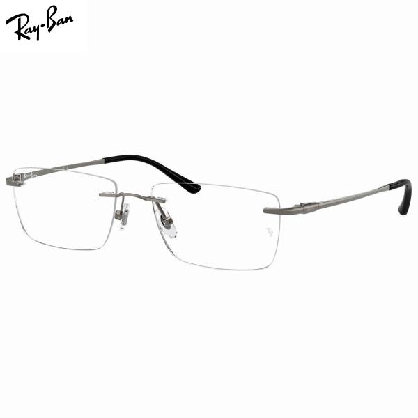 ブランド名：Ray-Ban ( レイバン )型番：RX8781D 1000 56サイズフレームカラー：ガンメタルレンズ:デモレンズ鼻パッドの調整：可能レンズシェイプ分類：スクエアフレームタイプ分類：ツーポイントフレーム材質：チタンおすすめの...