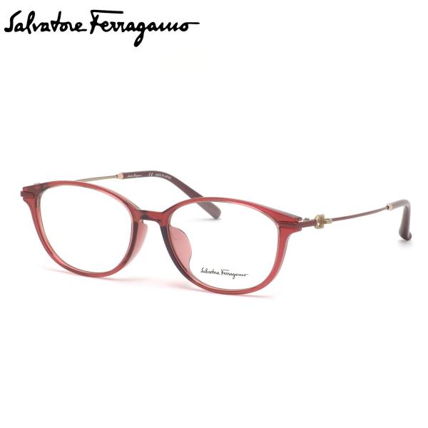 ブランド名：サルヴァトーレ フェラガモ ( Salvatore Ferragamo )型番：SF2572LB 601 52サイズフレームカラー：クリスタルレッド/ゴールドレンズ:デモレンズ鼻パッドの調整：不可レンズシェイプ分類：ウェリントン...