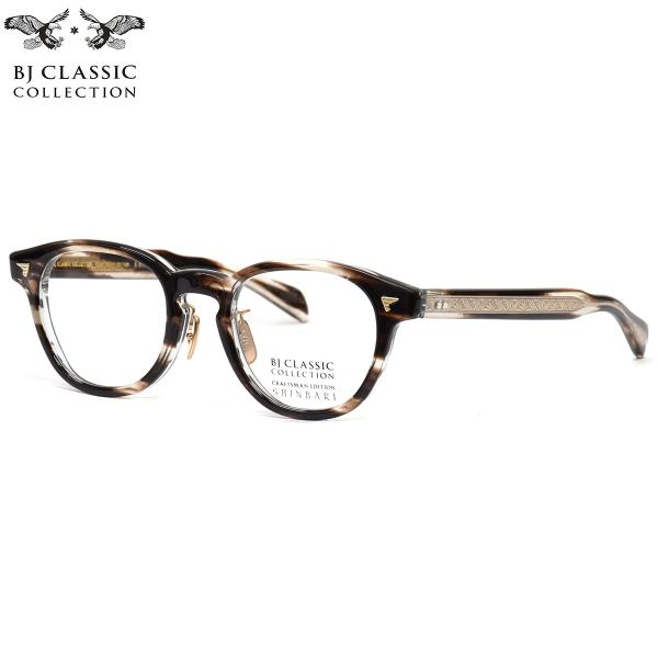 ブランド名：BJ CLASSIC COLLECTION ( BJクラシックコレクション )型番：SH-CE569MP 30-1T 47サイズフレームカラー：クロササ/ゴールド(外側クリア）レンズ:デモレンズ鼻パッドの調整：可能レンズシェイプ...