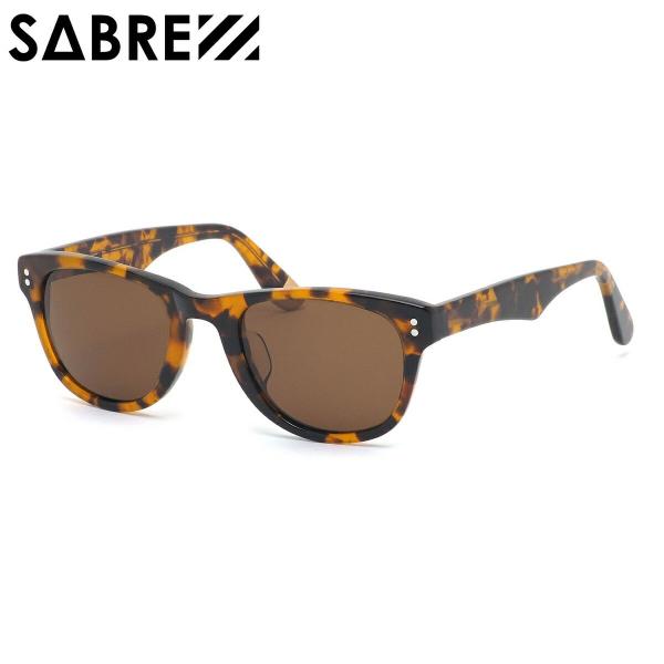ブランド名：セイバー ( SABRE ) 型番：SS8-501 T-BR-J 49サイズ フレームカラー：ブラウンデミ レンズカラー： 紫外線カット率：99%以上 可視光線透過率： 鼻パッドの調整：不可 レンズシェイプ分類：ウェリントン フ...