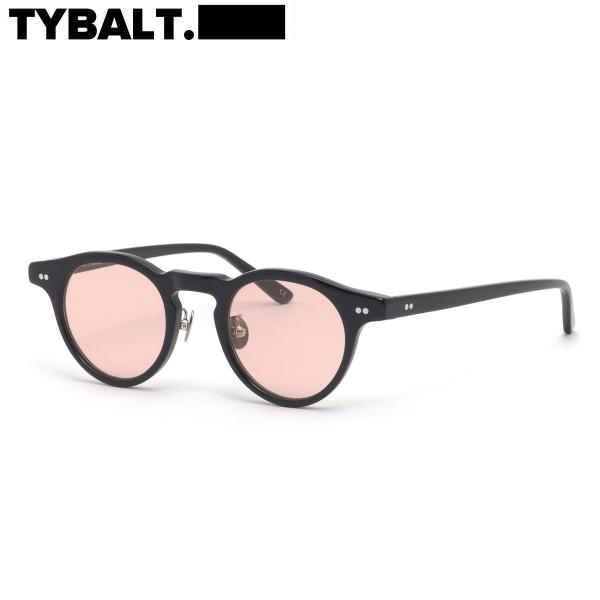 ブランド名：ティバルト ( TYBALT ) 型番：TS003 C3 44サイズ フレームカラー：ブラック レンズカラー：ピンク 紫外線カット率：99%以上 可視光線透過率：-- 鼻パッドの調整：可能 レンズシェイプ分類：ボストン フレーム...