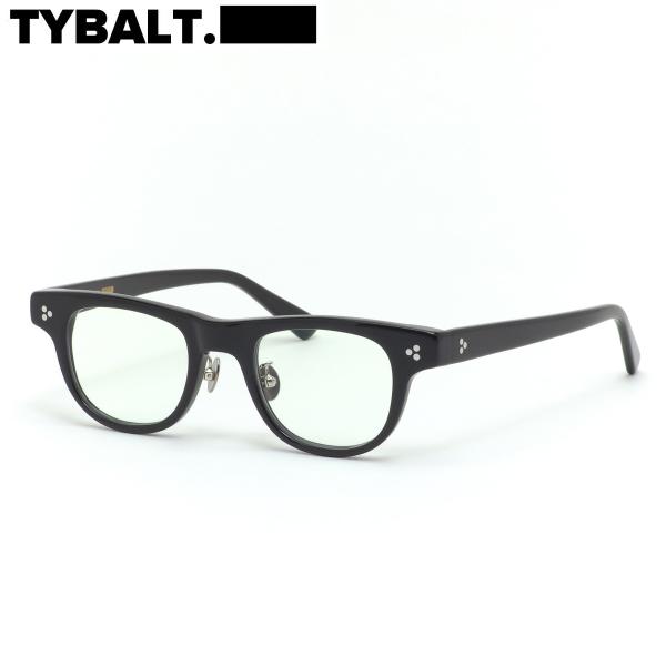 ブランド名：ティバルト ( TYBALT ) 型番：TS004 C1 45サイズ フレームカラー：ブラック レンズカラー：クリア(ブルーライトカット) 紫外線カット率：99%以上 可視光線透過率：-- 鼻パッドの調整：可能 レンズシェイプ分...