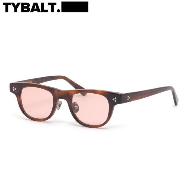 ブランド名：ティバルト ( TYBALT ) 型番：TS004 C6 45サイズ フレームカラー：ブラウンデミ レンズカラー：ピンク 紫外線カット率：99%以上 可視光線透過率：-- 鼻パッドの調整：可能 レンズシェイプ分類：ウェリントン ...
